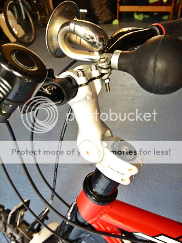 Bike stem riser / angled stem | Detailing World Forum