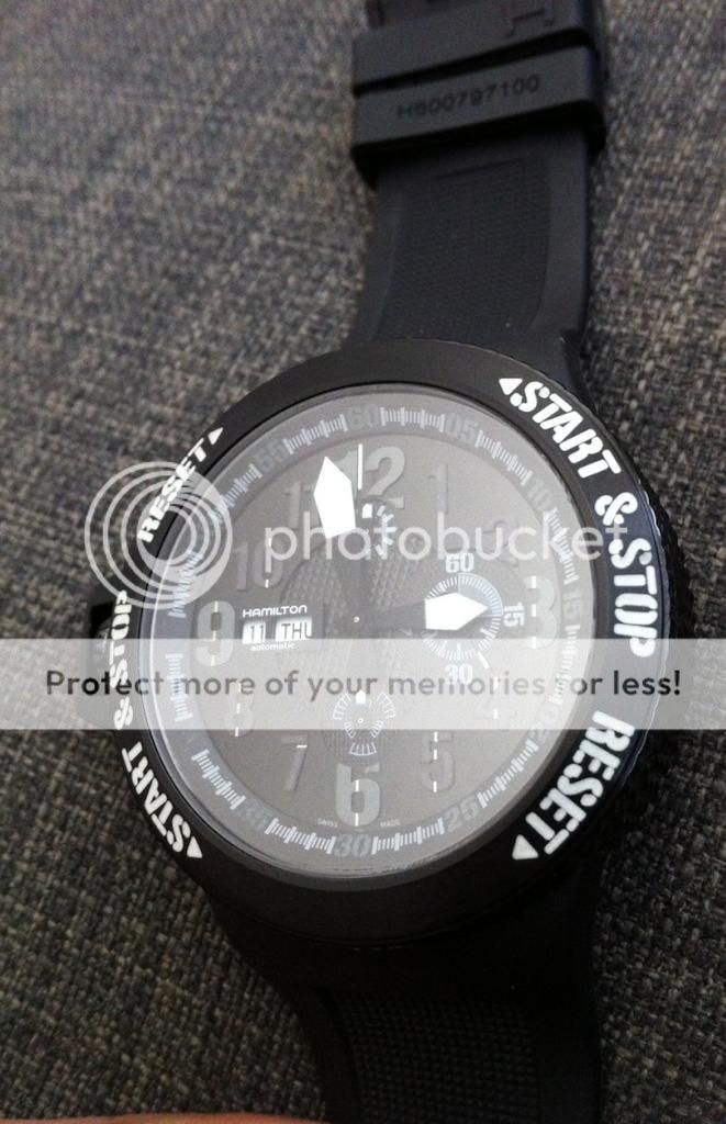 Hamilton Khaki Field Base Jump Auto Chrono Titanium PVD Valjoux 7750 ...